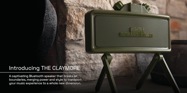 Claymore Bluetooth Speakers, Military Grade Sound and Performance ...