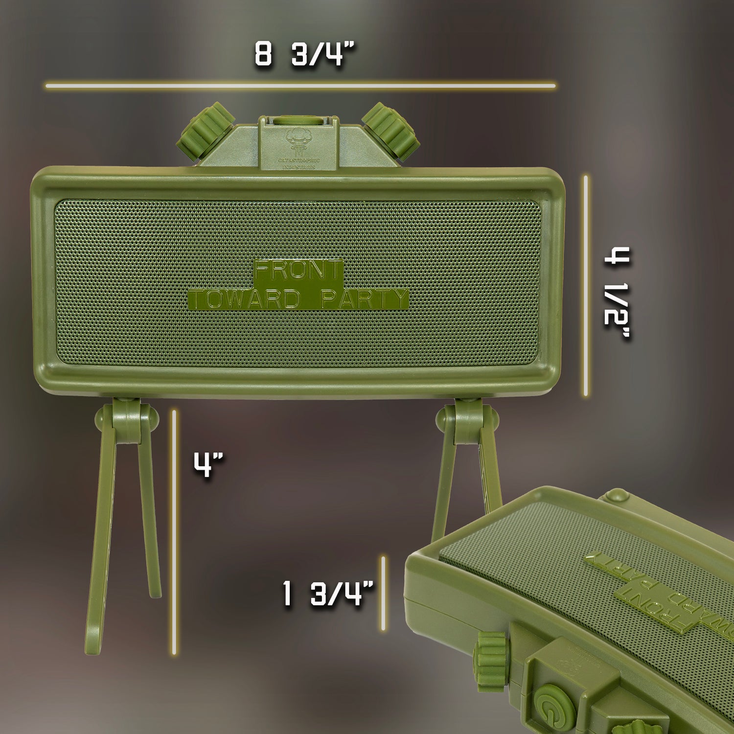 Claymore Bluetooth Speakers, Military Grade Sound and Performance ...